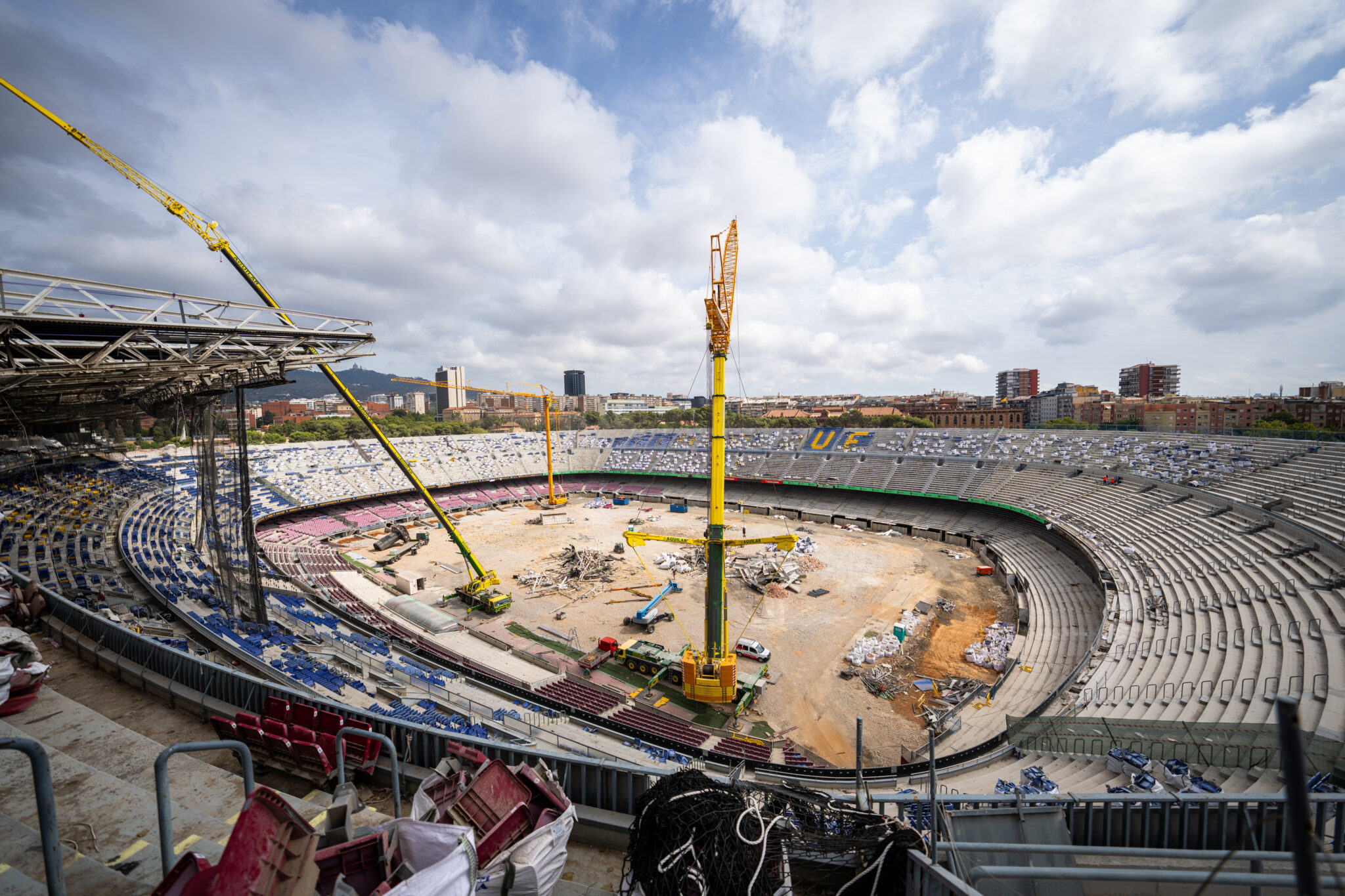 Progress Continues on Spotify Camp Nou Stadium Renovation - The Ved Post